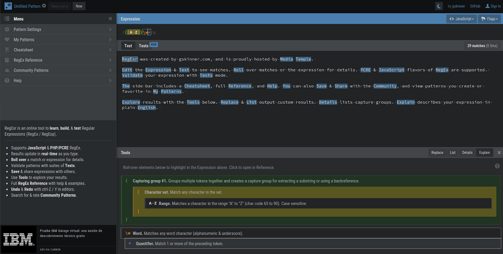 Introducción a expresiones regulares - acceseo